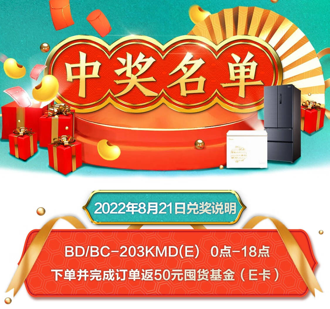 中奖名单